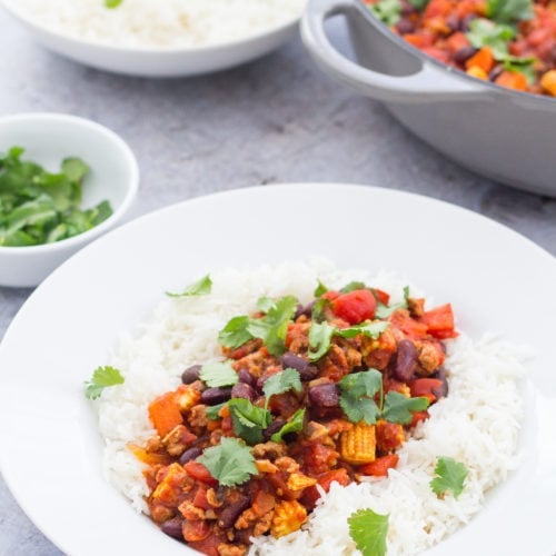 Easy Quorn Chilli Con Carne - Easy Peasy Foodie