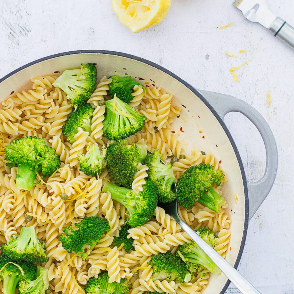Broccoli, Lemon and Chilli Pasta - Easy Peasy Foodie
