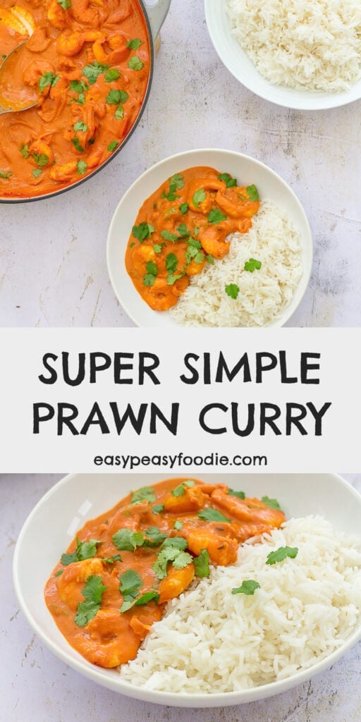 Super Simple Prawn Curry - Easy Peasy Foodie