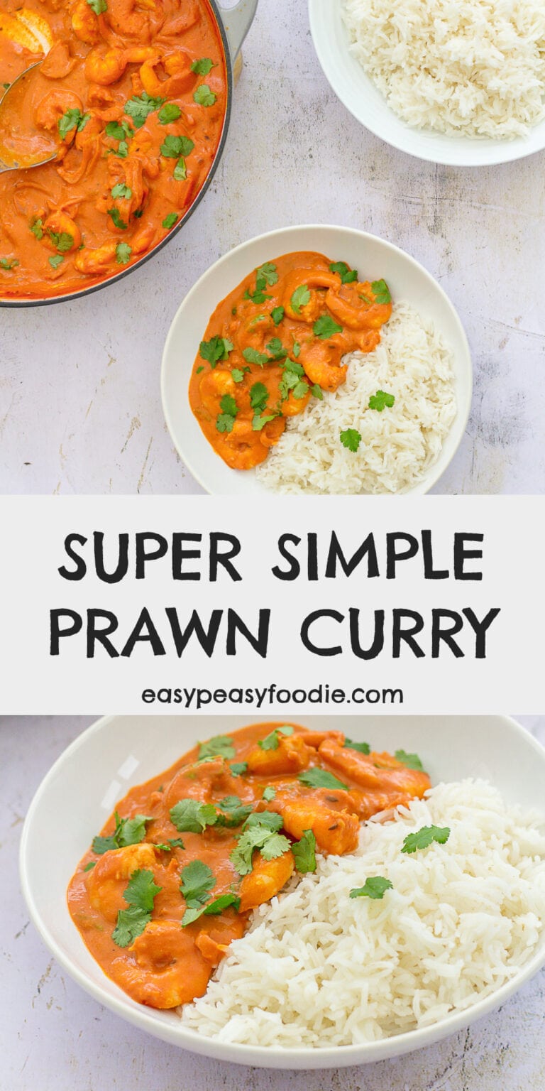 Super Simple Prawn Curry - Easy Peasy Foodie
