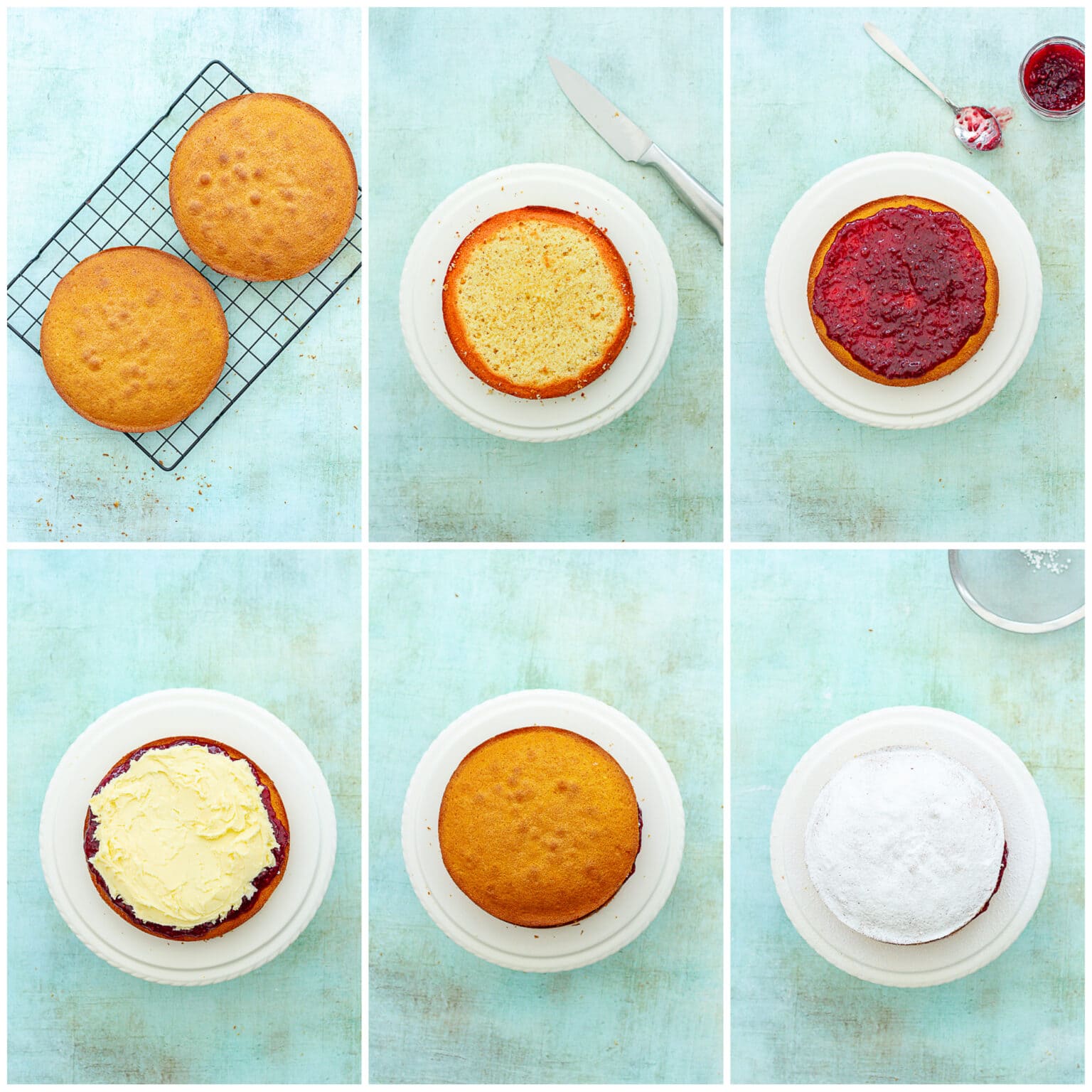 Easy Peasy Victoria Sandwich Cake - Easy Peasy Foodie
