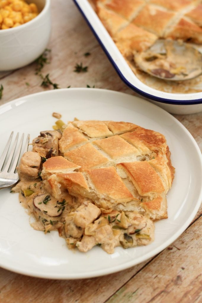 Quorn Chicken Pie - Easy Peasy Foodie