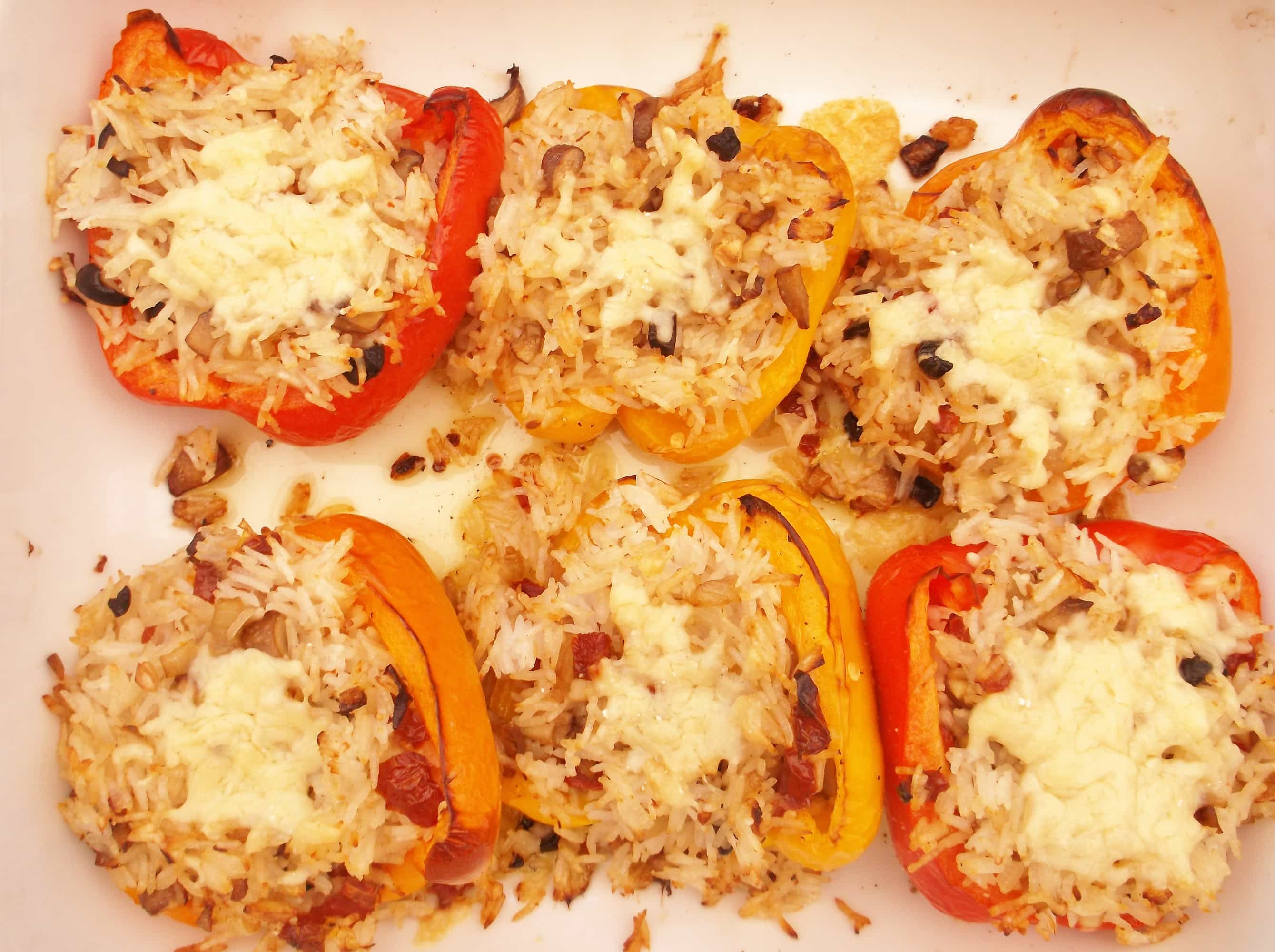 Simple Stuffed Peppers - Easy Peasy Foodie