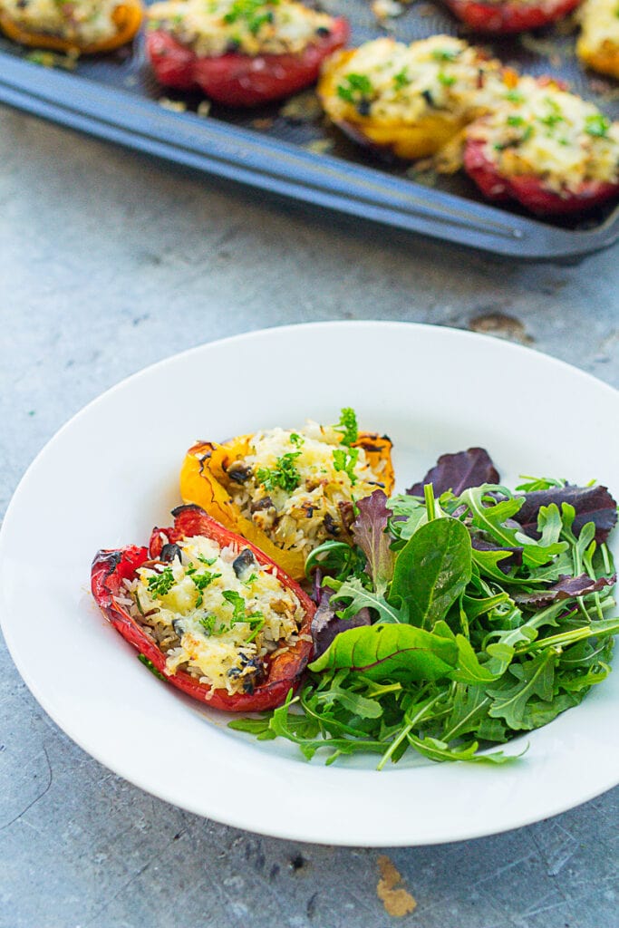 Easy Peasy Stuffed Peppers - Easy Peasy Foodie