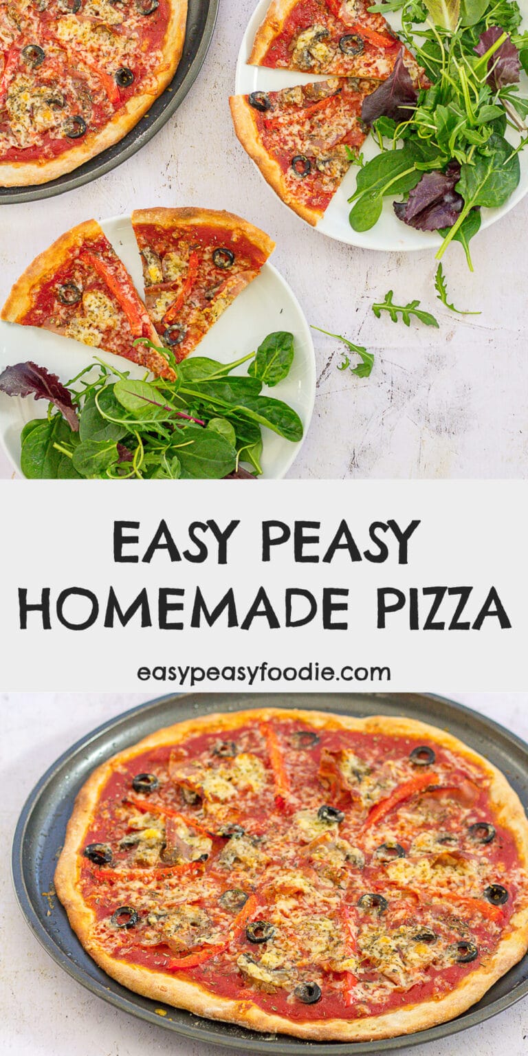 Easy Peasy Homemade Pizzas - Easy Peasy Foodie