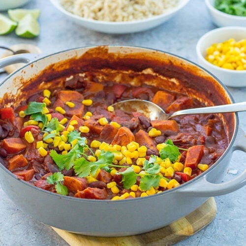 Vegetable Mole (Vegan) - Easy Peasy Foodie