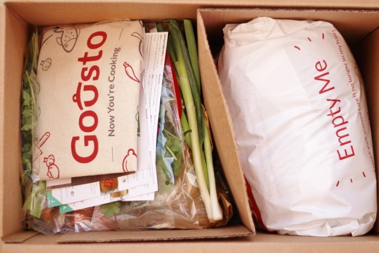 Review: Gousto Recipe Boxes - Easy Peasy Foodie