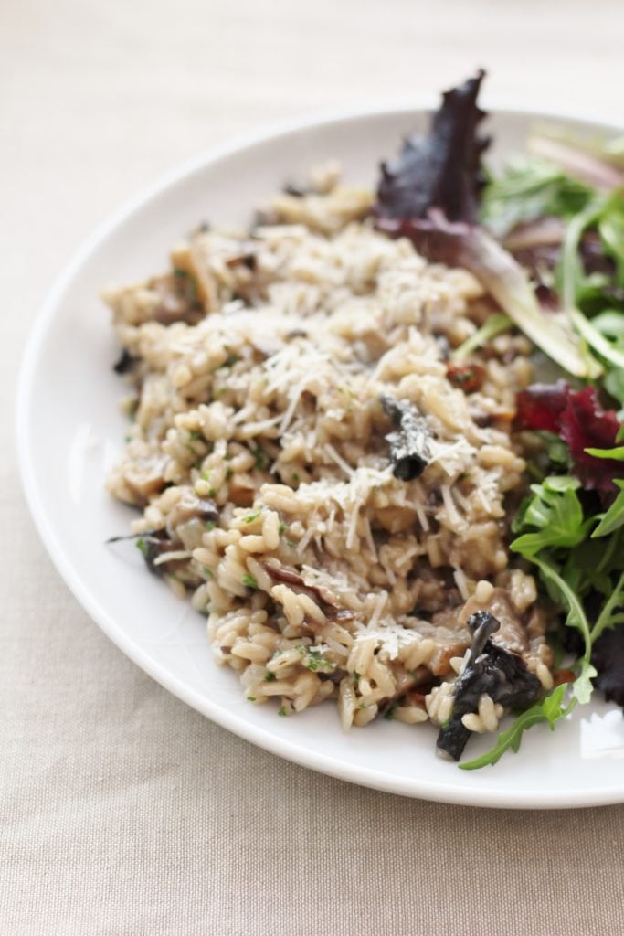 Easy Peasy Mushroom Risotto - Easy Peasy Foodie