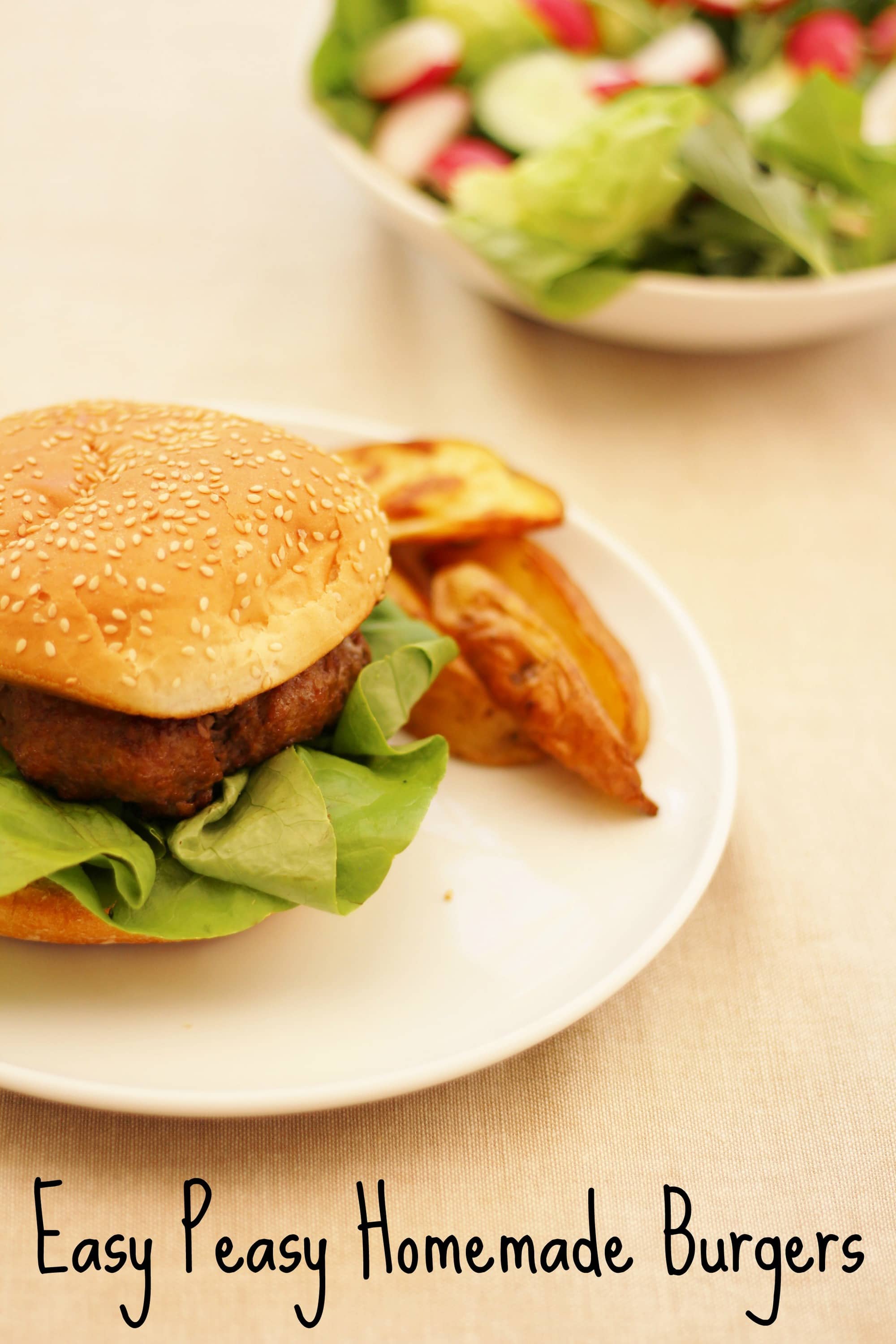 Easy Peasy Homemade Burgers - Easy Peasy Foodie