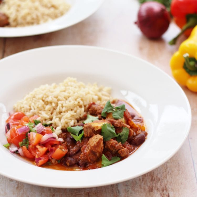 Spicy Mexican Lamb Stew & Easy Peasy Salsa - Easy Peasy Foodie