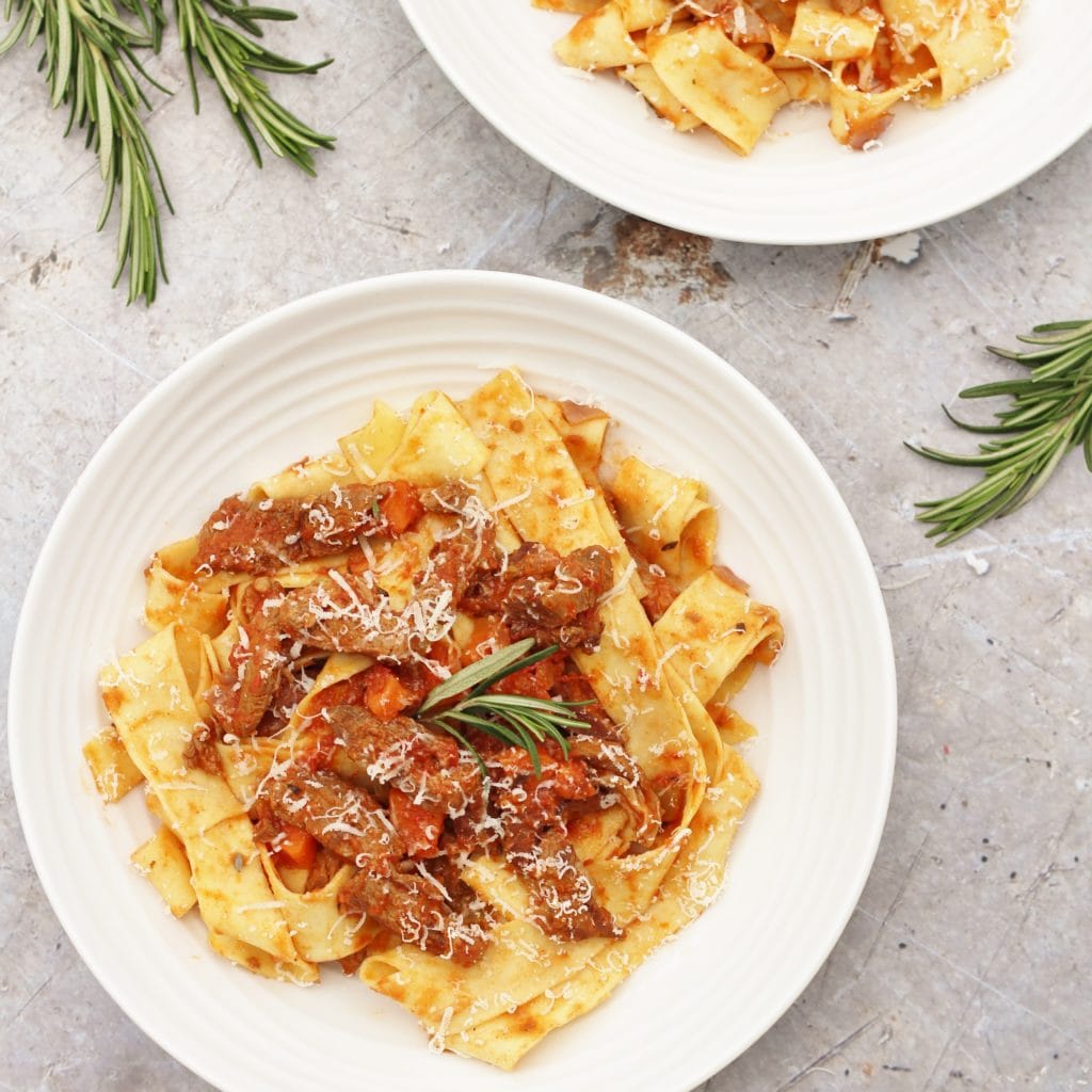 Leftover Lamb Ragu - Easy Peasy Foodie