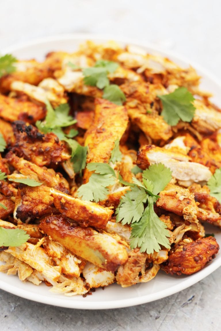 Oven Baked Chicken Shawarma with Garlic Sauce - Easy Peasy Foodie