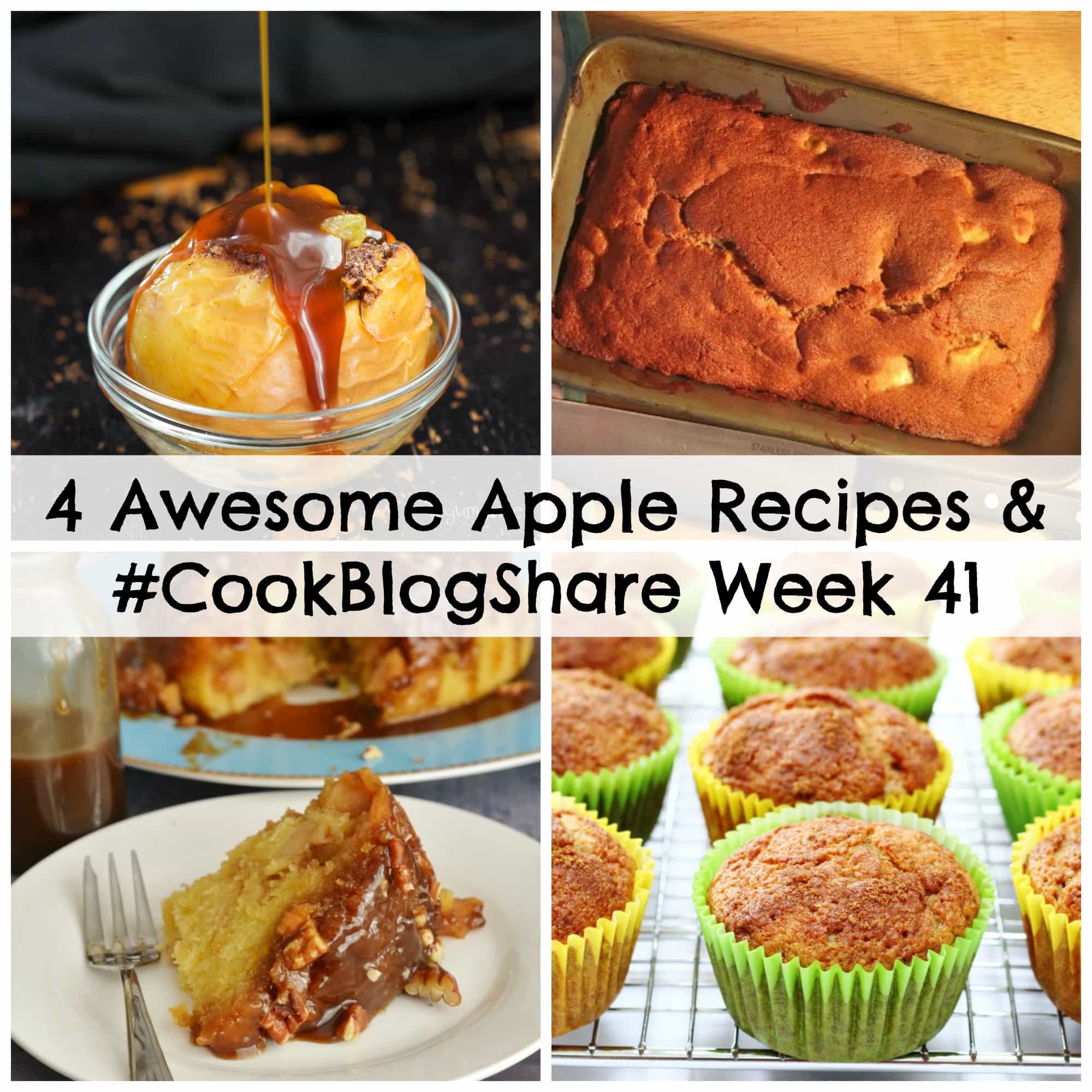 4 Awesome Apple Recipes and #CookBlogShare Week 41 - Easy Peasy Foodie