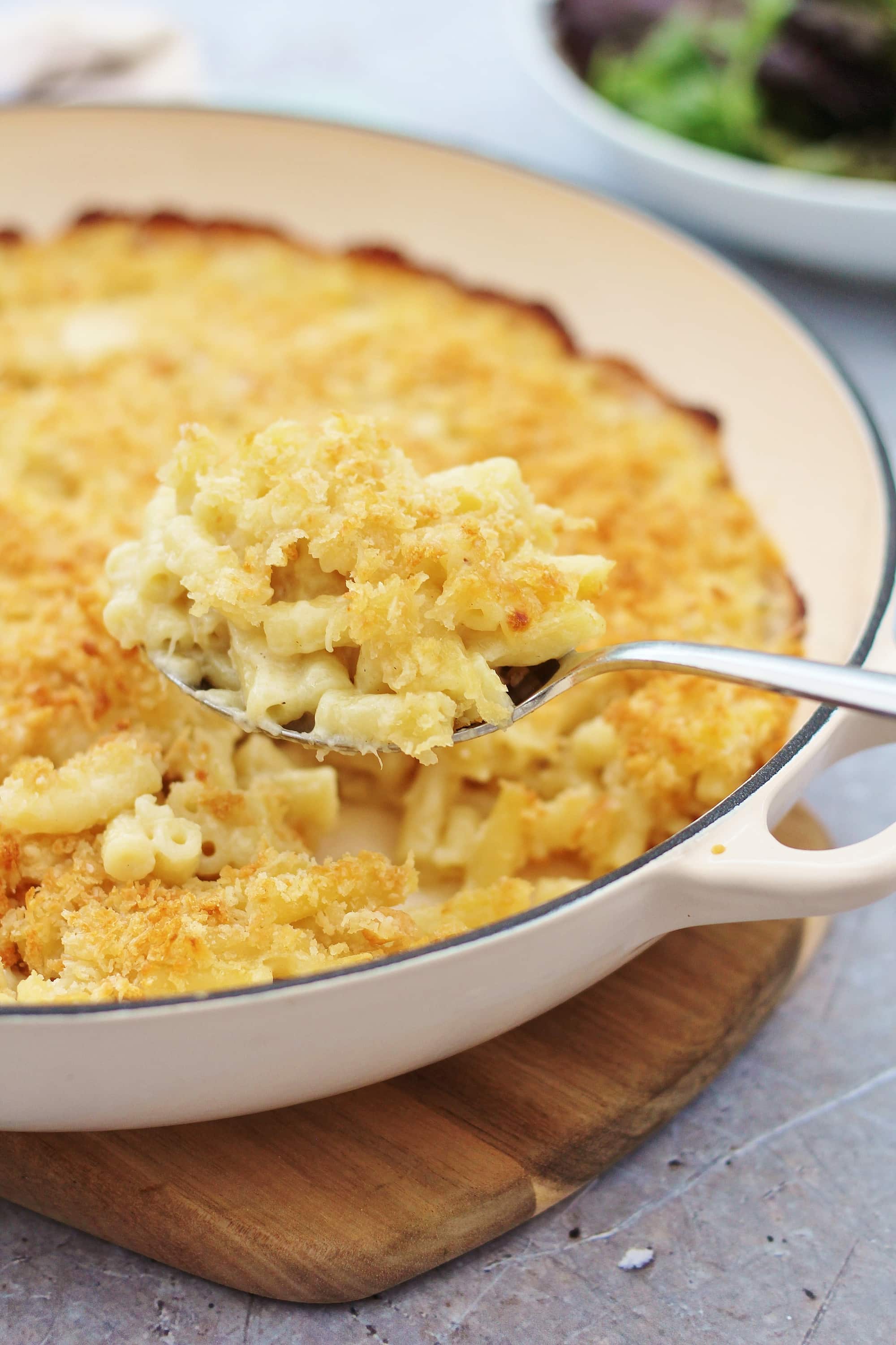 Three Cheese Macaroni Cheese - Easy Peasy Foodie