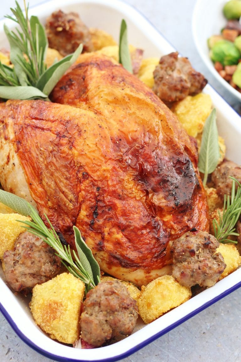 Easy Roast Turkey Crown - Easy Peasy Foodie