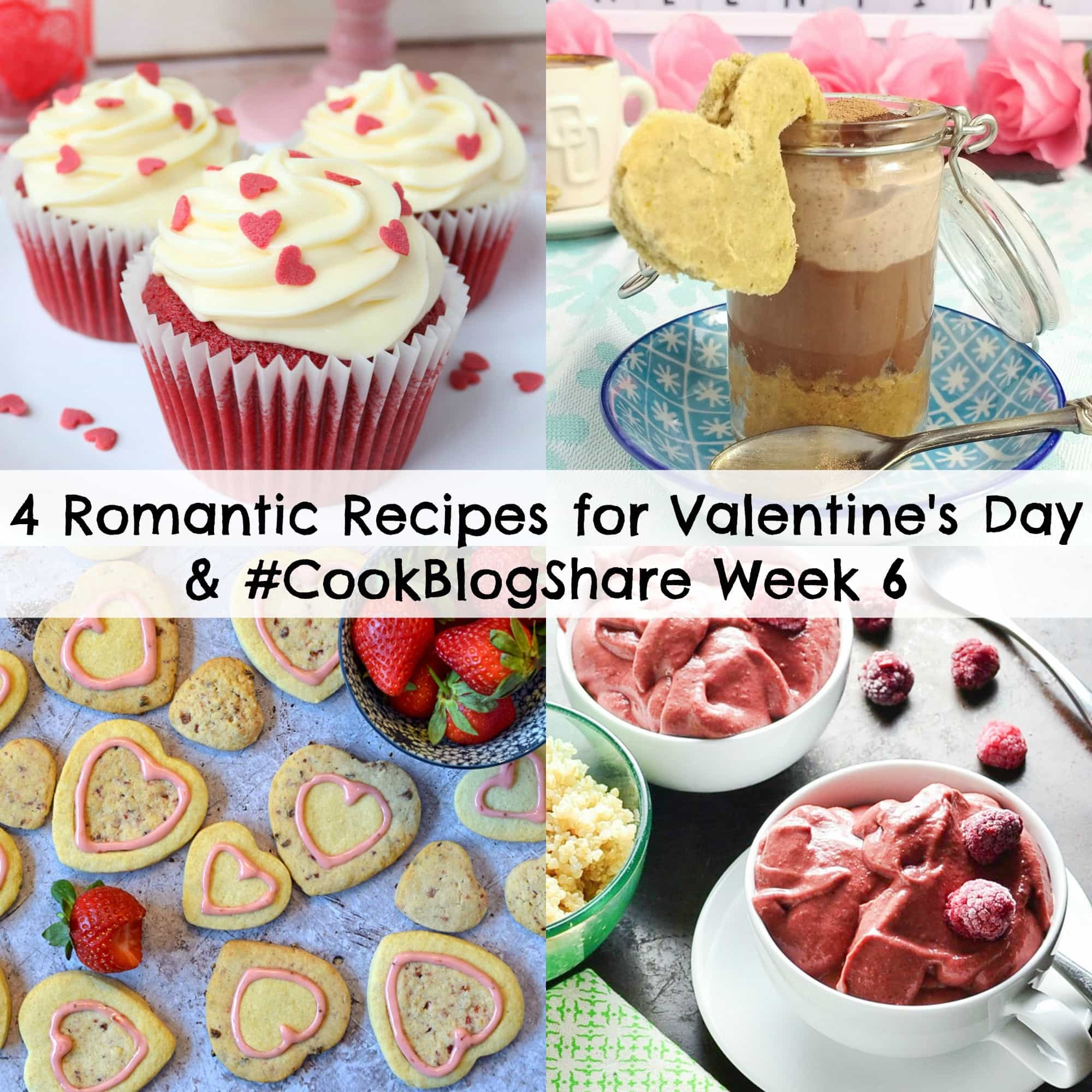 4 Romantic Recipes for Valentine's Day and #CookBlogShare Week 6 - Easy ...