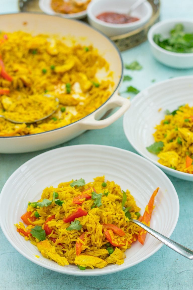 Leftover Roast Chicken Biryani - Easy Peasy Foodie