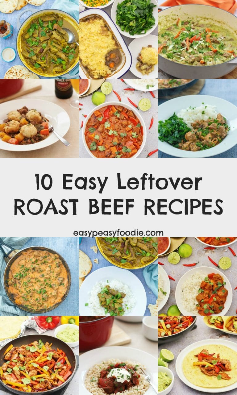 10 Easy Leftover Roast Beef Recipes - Easy Peasy Foodie
