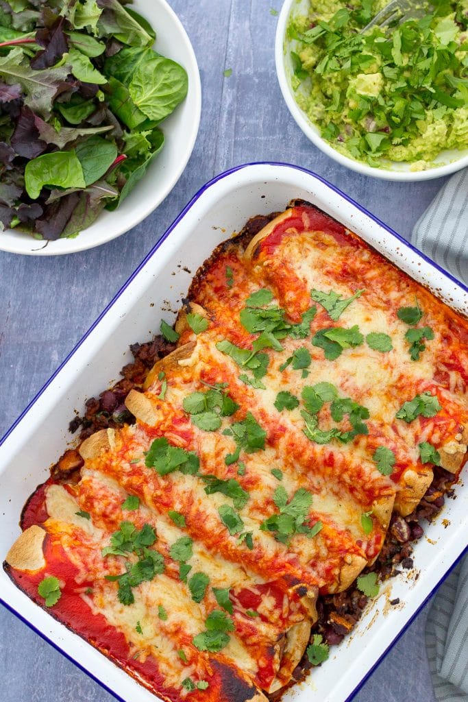 Easy Beef Enchiladas - Easy Peasy Foodie