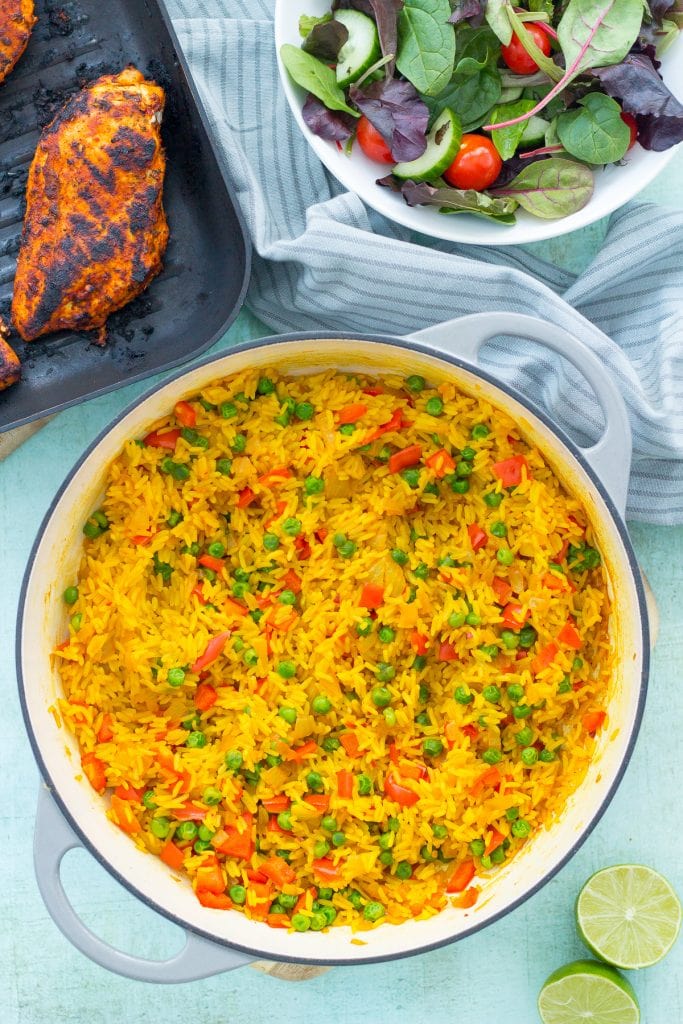 Homemade Nando's Spicy Rice - Easy Peasy Foodie