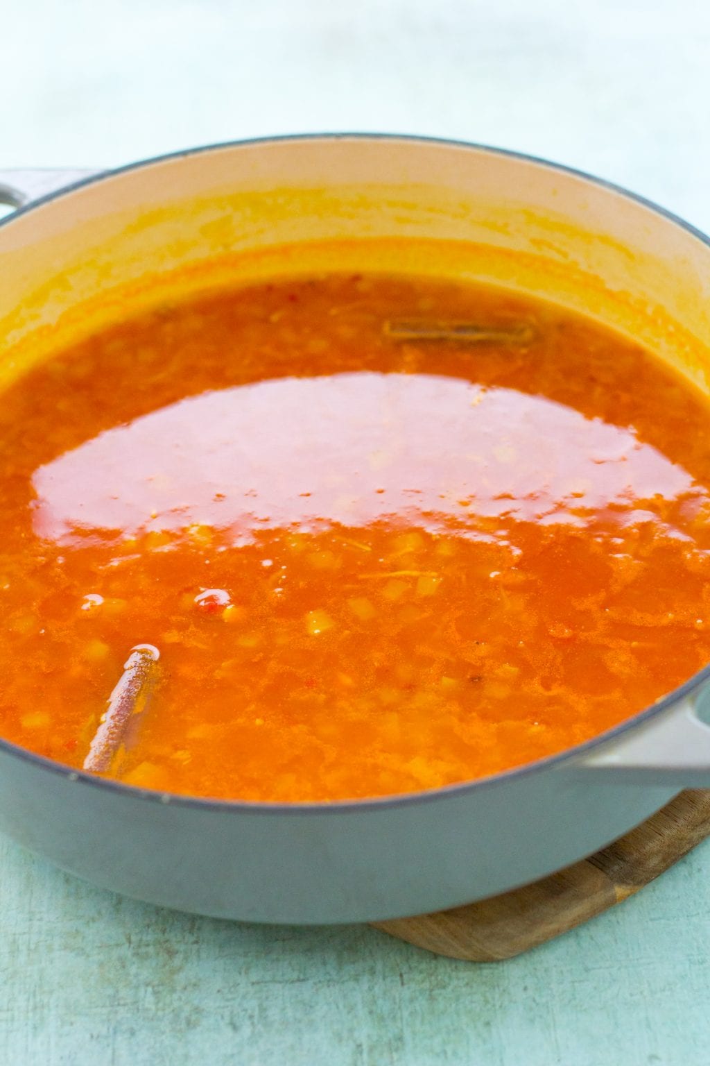 Easy Yellow Split Pea and Spinach Dhal (Vegan) - Easy Peasy Foodie