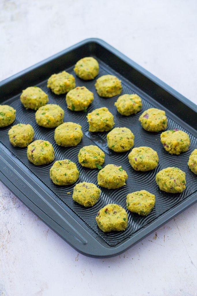 Easy Oven Baked Falafel (Vegan) - Easy Peasy Foodie