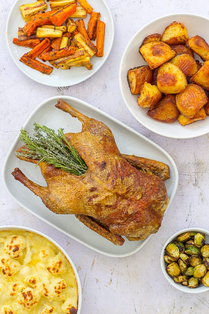 Easy Peasy Roast Duck and Duck Gravy - Easy Peasy Foodie