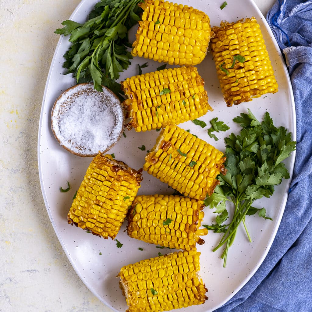 Easy Roasted Corn On The Cob - Easy Peasy Foodie