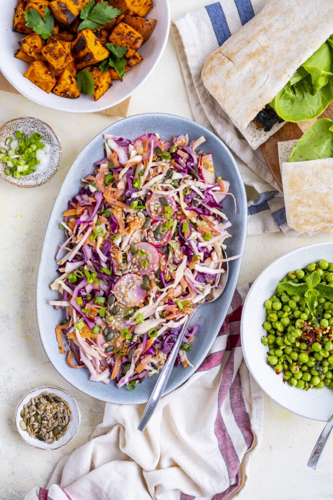 Homemade Nando’s Rainbow Slaw - Easy Peasy Foodie