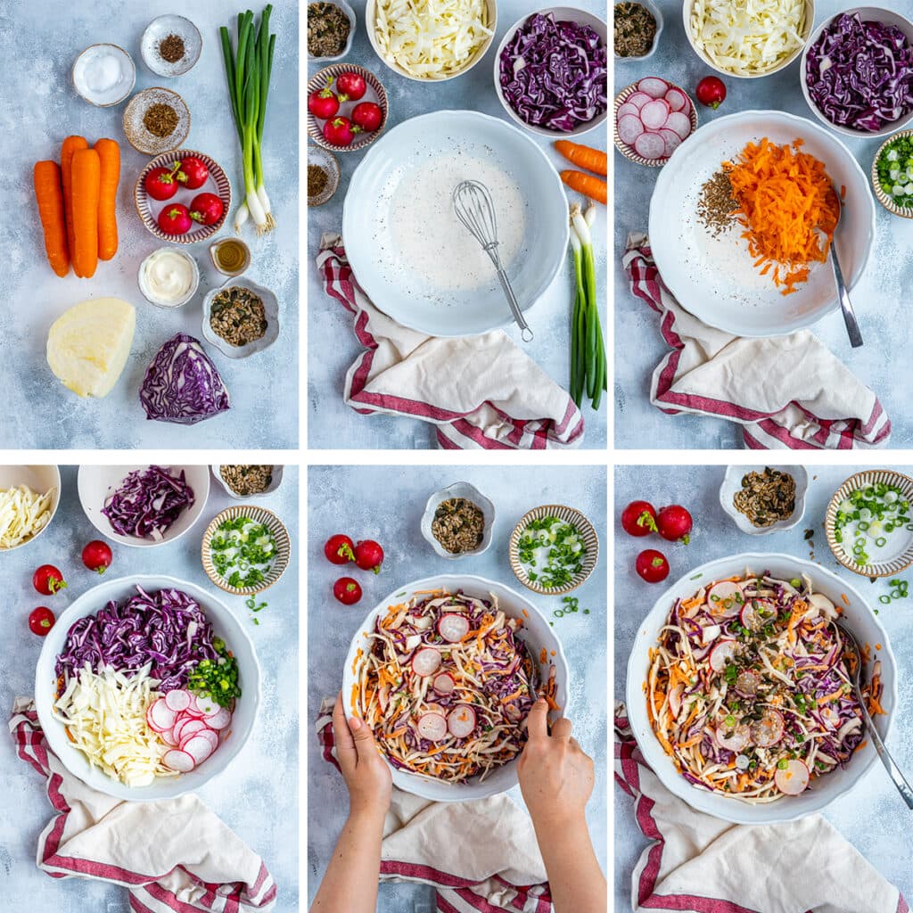 Homemade Nando’s Rainbow Slaw - Easy Peasy Foodie