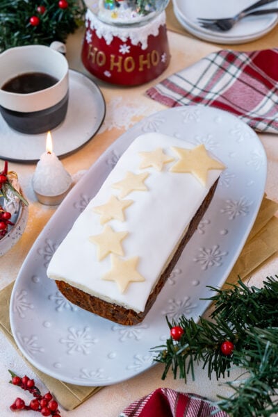 Easy Christmas Loaf Cake - Easy Peasy Foodie