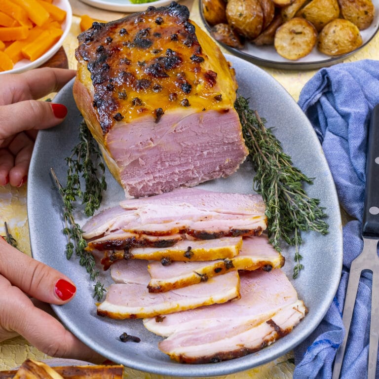 Easy Peasy Honey Roast Ham (and Gravy) - Easy Peasy Foodie
