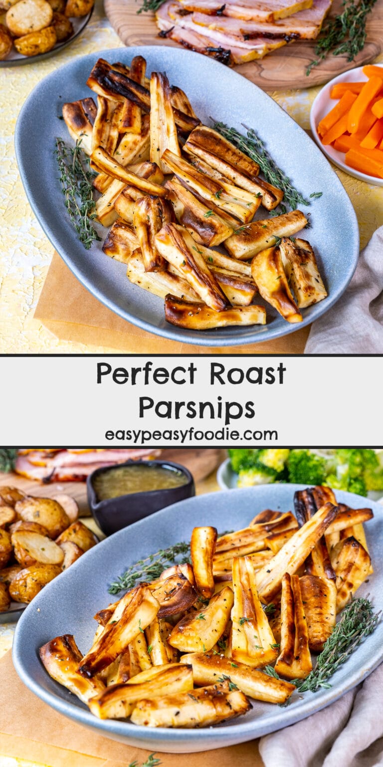 Perfect Roast Parsnips - Easy Peasy Foodie