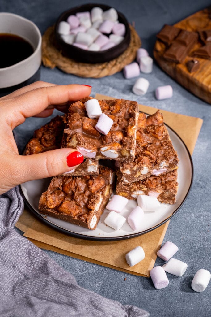 Easy Peasy Rocky Road (Only 3 Ingredients!) - Easy Peasy Foodie