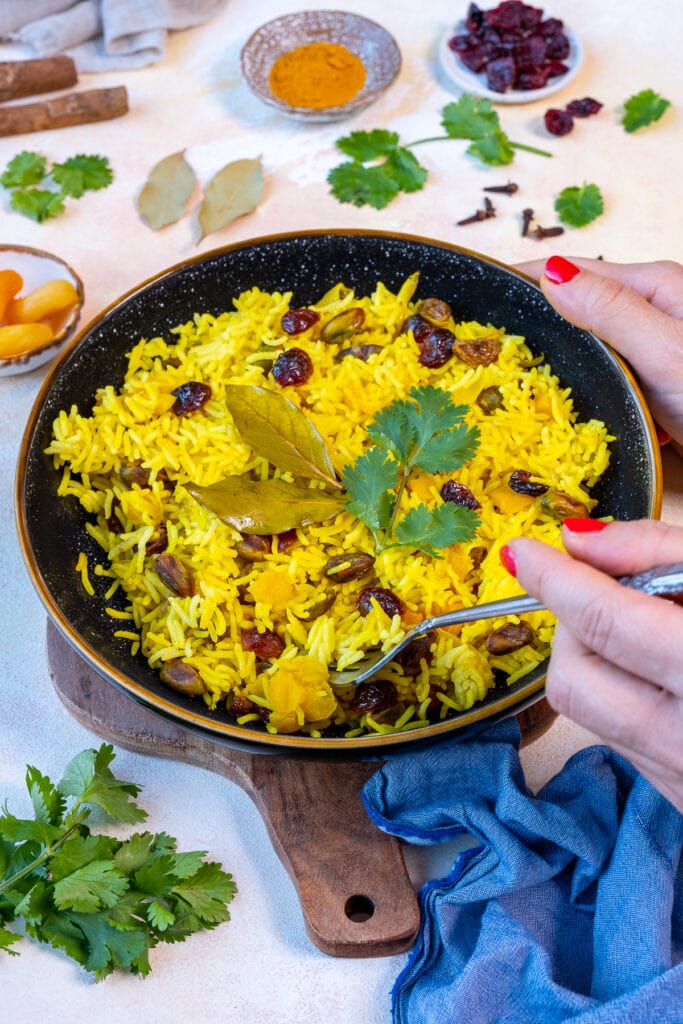 Fruity Pilau Rice - Easy Peasy Foodie