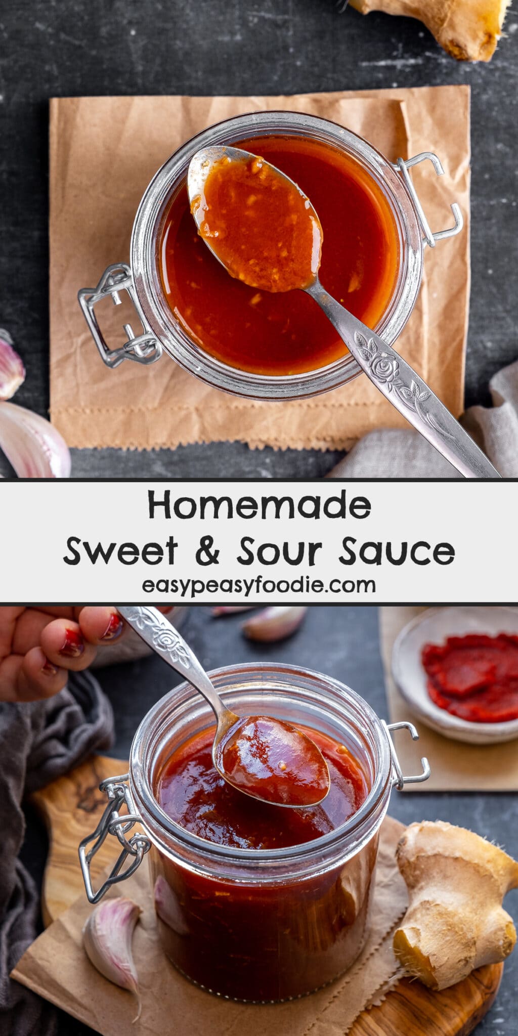 Homemade Sweet and Sour Sauce - Easy Peasy Foodie
