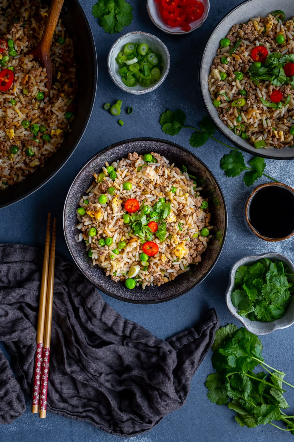 Easy Beef Mince Fried Rice - Easy Peasy Foodie