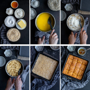 Easy Coconut Flapjacks - Easy Peasy Foodie