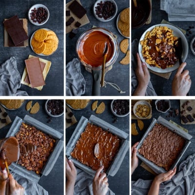 Easy Peasy Chocolate Tiffin (Only 4 Ingredients!) - Easy Peasy Foodie