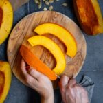 How to cut a pumpkin for cooking (the easy peasy way!) - Easy Peasy Foodie