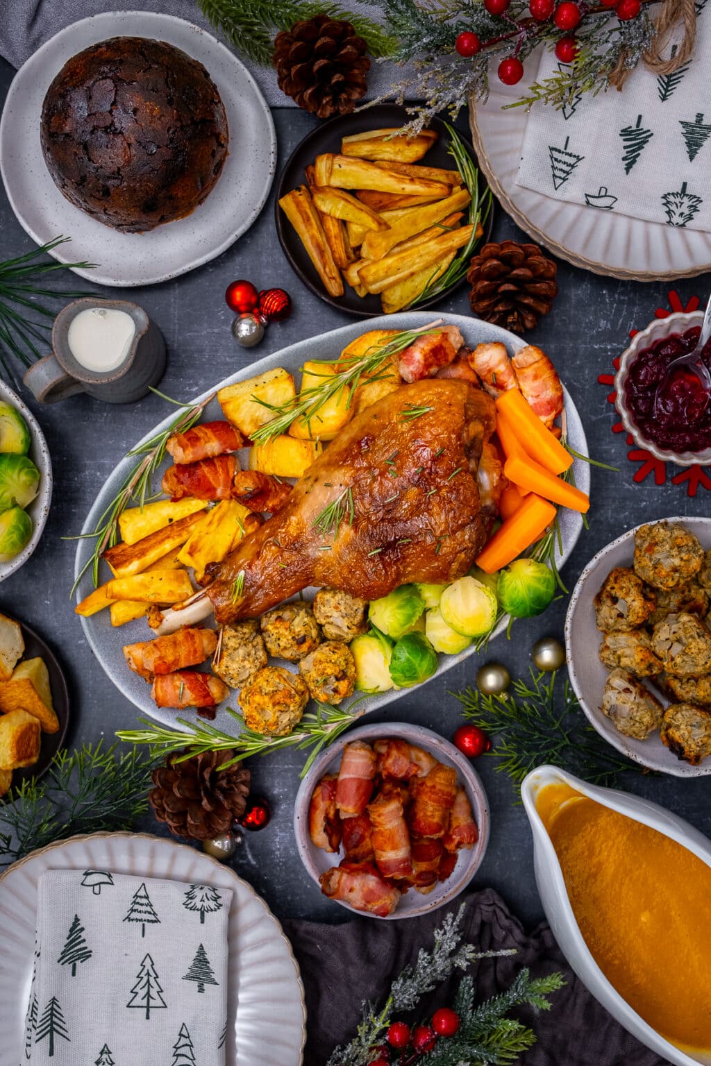 Easy Budget Christmas Dinner (Just £3.73 per head!) + Time Plan - Easy ...
