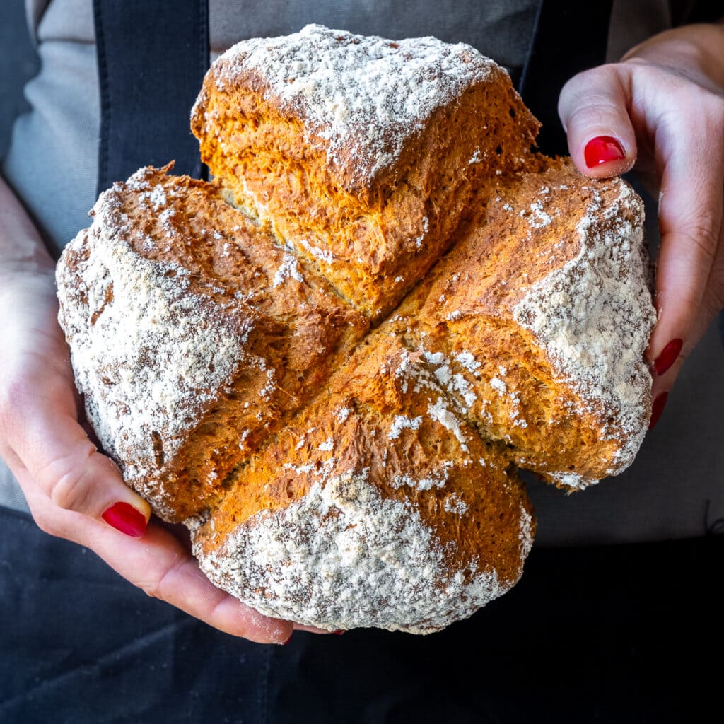 Easy Irish Soda Bread with Yogurt - Easy Peasy Foodie