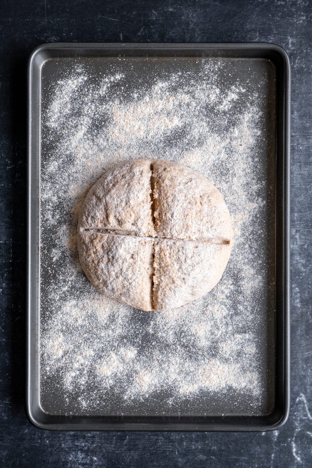 Buckwheat Soda Bread - Easy Peasy Foodie