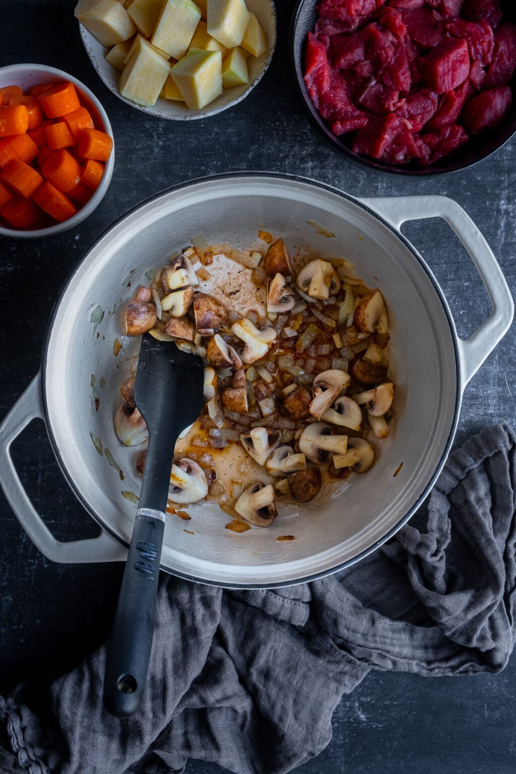 Traditional Beef Stew and Suet Dumplings - Easy Peasy Foodie