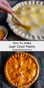 How To Make Suet Crust Pastry - Easy Peasy Foodie