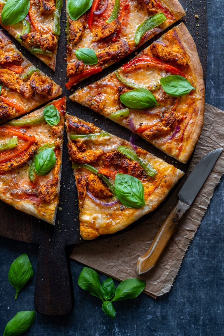 Peri Peri Chicken Pizza (Nando’s Inspired) - Easy Peasy Foodie