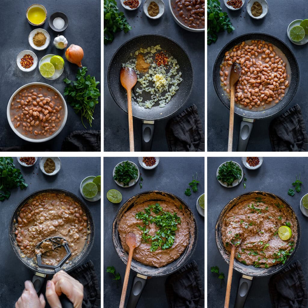 Easy Homemade Refried Beans (From Tinned Beans!) - Easy Peasy Foodie