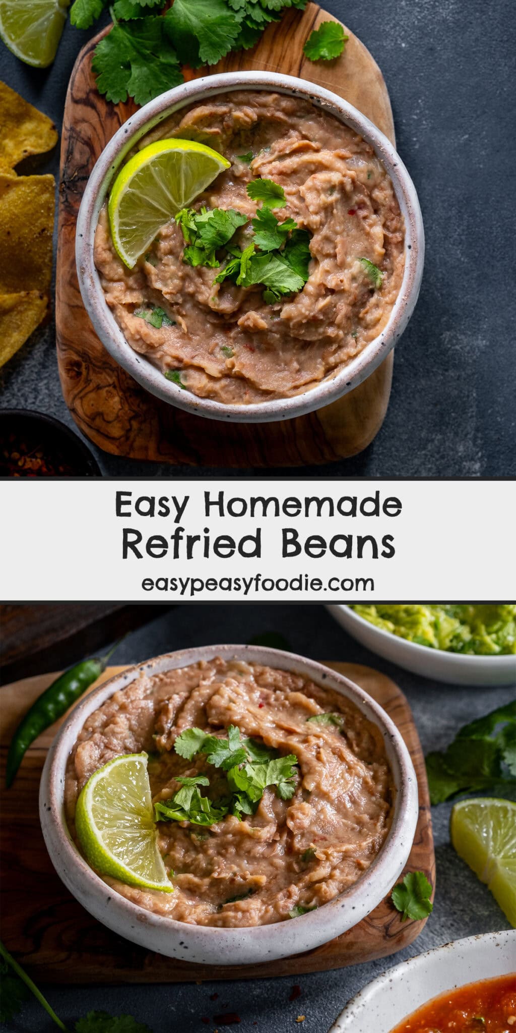 Easy Homemade Refried Beans (From Tinned Beans!) - Easy Peasy Foodie