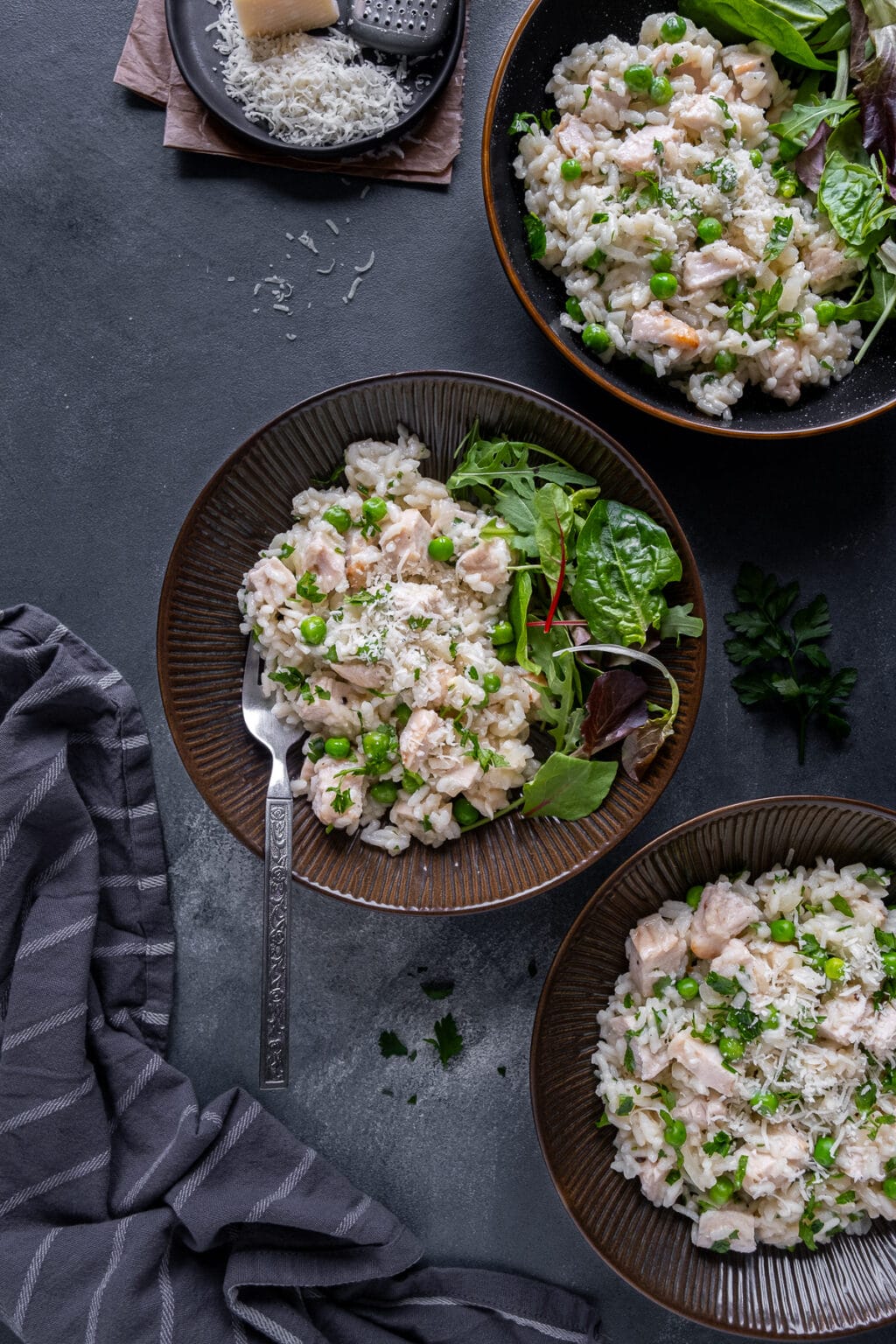 Leftover Turkey Risotto - Easy Peasy Foodie