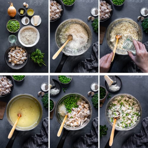 Leftover Turkey Risotto - Easy Peasy Foodie